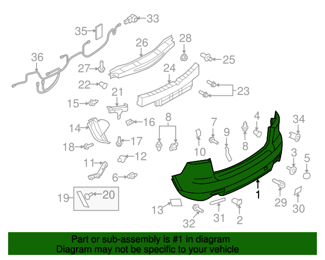 2013-2015 Mazda CX-9 Bumper Cover tk2250221bbb | TascaParts.com