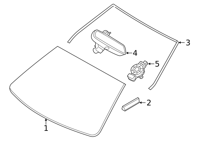 51317435329 - 2019-2022 BMW Reveal Molding (51-31-7-435-329) | BMW of ...