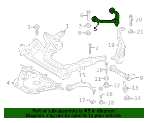 2016-2022 BMW Upper Control Arm 31-12-6-870-023 | OEM Parts Online