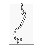 23357010 - Front AC Hose 2015-2016 GM | GMC Parts Canada