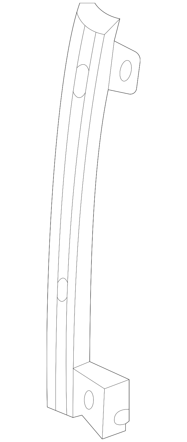 2021-2024 GM Rear Driver Side Door Window Channel Rear Retainer ...