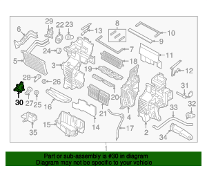 97159-4R050 - HVAC Blend Door Actuator 2011-2021 Kia | Kia.Parts