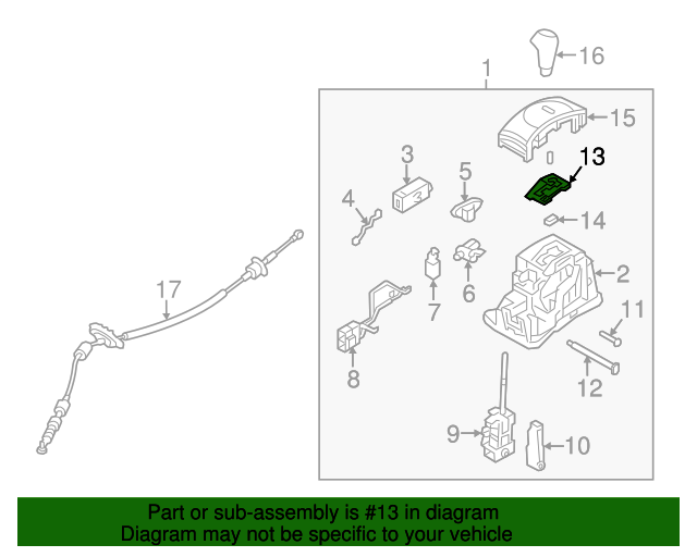 2012-2017 Hyundai Veloster Damper 46733-2V100 | OEM Parts Online