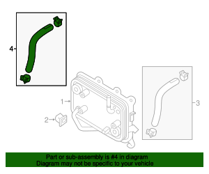 25421-1U500 - Inlet Hose 2013-2019 Hyundai | AutoNation Parts