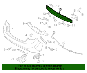 2011-2013 Hyundai Elantra Impact Bar 86631-3X000 | Conicelli Hyundai