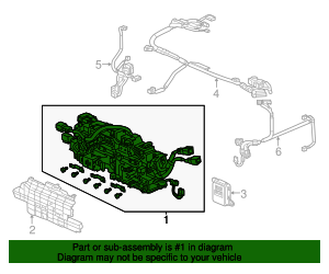 1E100-5K0-013 - Junction Board 2014 Honda Accord | Honda Parts Online