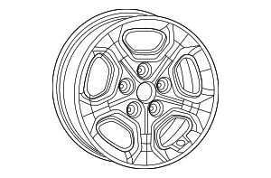 2021 Jeep Wrangler Wheel 68508686aa | TascaParts.com