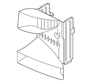 2013-2016 Hyundai Santa Fe Sport Air Guide 28274-2G300 | QuirkParts