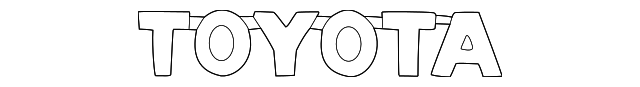 1998-2007 Toyota Nameplate 75444-08010 | Toyota Parts Center