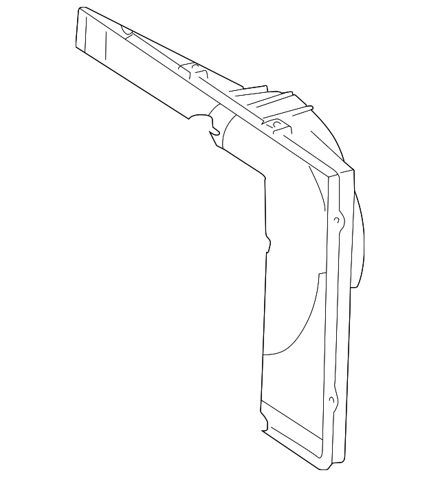 16711-0C031 - Shroud - 1995-2004 Toyota | DiscMonster
