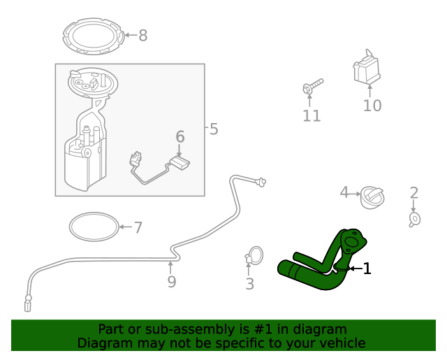 LC3Z-9034-C - Filler Neck 2020-2022 Ford | AutoNation Parts