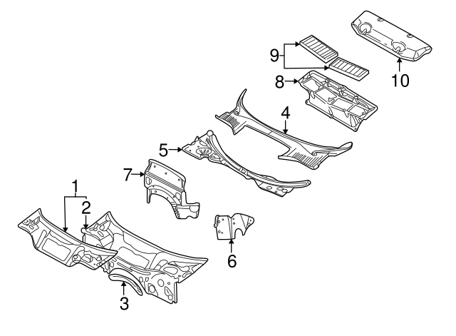 Genuine BMW 51-48-8-268-329 | Sound Absorber | FREE Shipping on Most ...
