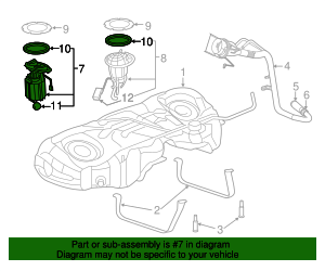 68367540AA - Fuel Pump/Level Unit Module Kit - 2017-2021 Mopar | Mopar ...