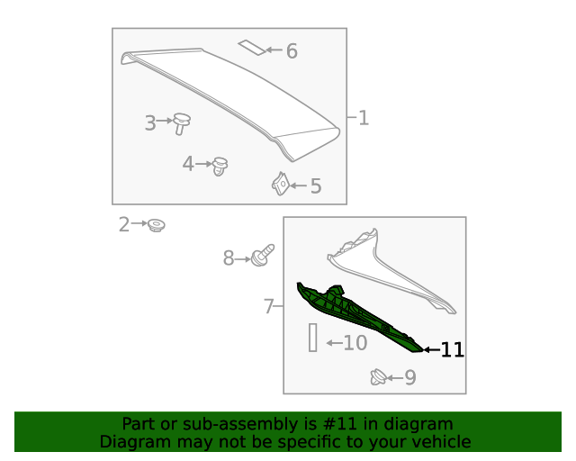 2019-2021 Toyota Insert Panel 76876-0R040 | OEM Parts Online