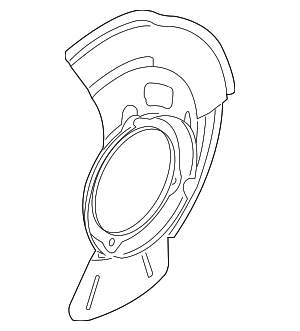 51755-A7000 - Dust Shield 2014-2018 Kia | Kia.Parts Store