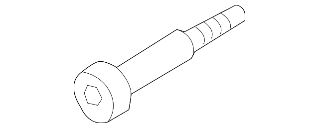 2011-2018 Porsche Cayenne Handle Base Bolt WHT-004-714 | Porsche Marin