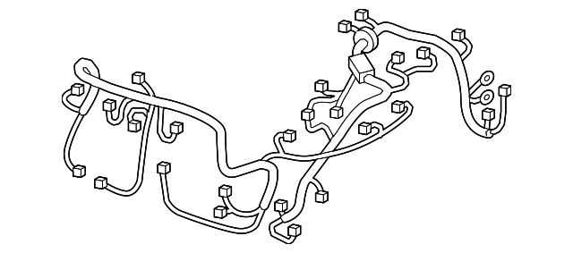 2011-2014 Acura TSX Wire Harness, R Cabin 32100-TL2-A01 | OEM Parts Online