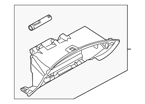 68102-1CA0A - Glove Box Frame 2009-2017 Infiniti | INFINITI Parts ...