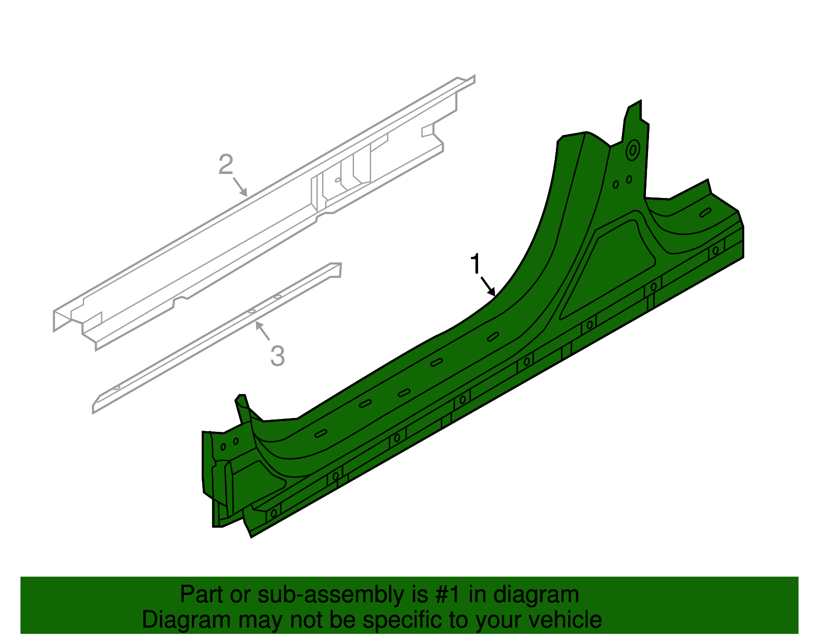 87751-D4000 - Rocker Panel 2016-2018 Kia Optima | Kia.Parts Store
