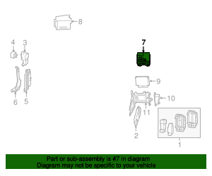 000-900-71-26 - A/C Compressor Control Module 2017-2023 Mercedes-Benz ...