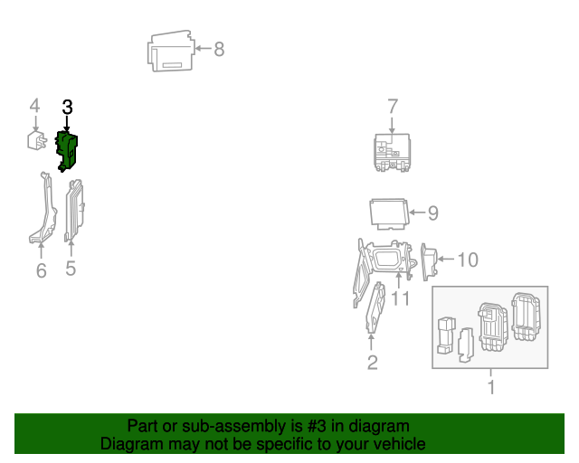 223-906-67-03 - Fuse And Relay Center 2022-2023 Mercedes-Benz C 300 ...