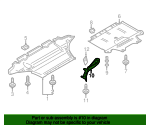 2009-2016 Audi Side Shield 8K0-853-887-A | OEM Parts Online