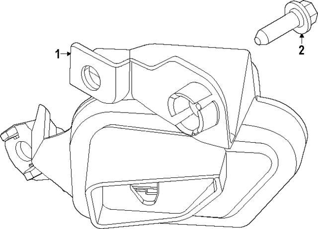 2024 Ford Mustang Park Lamp PR3Z-13200-A | OEM Parts Online