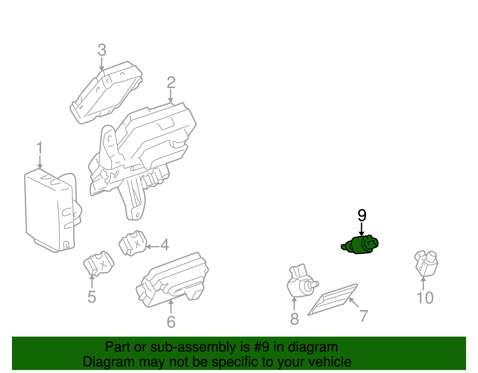 1991-2006 Toyota Switch 84340-32050 | Toyota Parts Center