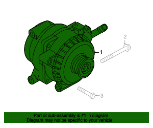 Genuine Alternator for 2011-2014 Hyundai Sonata | Part# 37300-2G150 ...