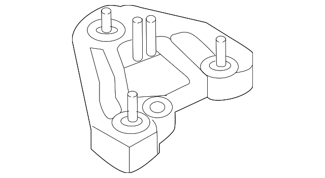 2016-2019 Hyundai Sonata Front Mount Support Bracket 21825-E6100 ...