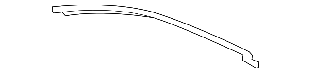 94787611 - Hood Front Edge Weatherstrip 2011-2016 Chevrolet | Gateway ...