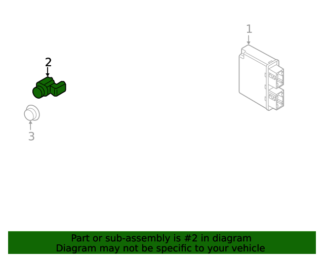 66-20-9-826-784 - Sensor 2019-2024 BMW | AutoNation Parts
