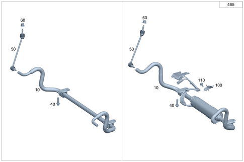 Front Torsion Bar for 2025 Mercedes-Benz GLC300 | Mercedes-Benz USA Parts