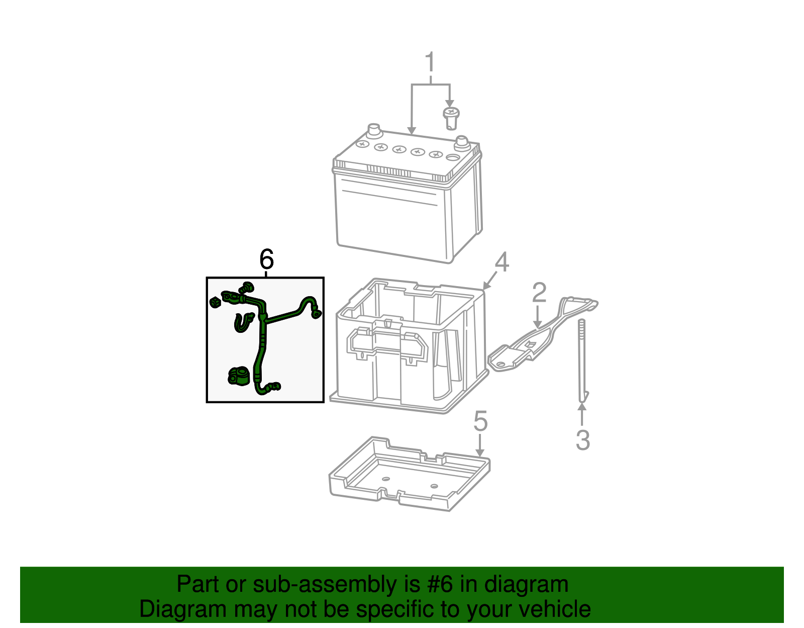 32111-PPA-A10 - Sub-Wire Starter - 2005 2006 Honda CR-V | Genuine Honda ...