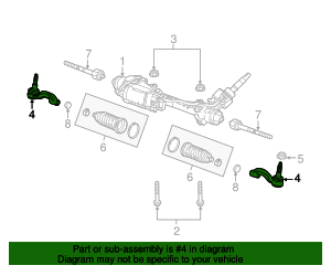22961955 - OEM GM Outer Tie Rod | GMPartsCenter.net | GM Parts Center
