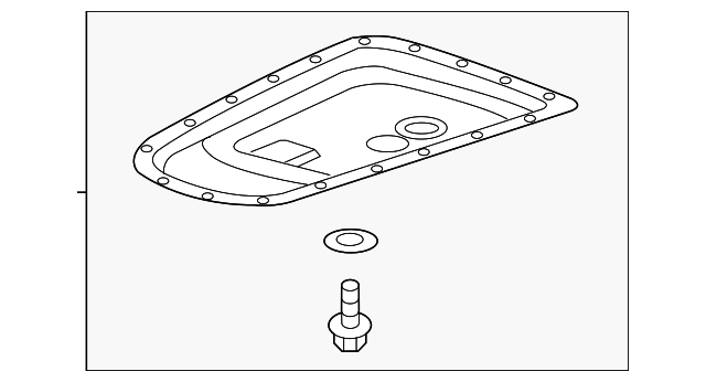 2705A062 - Trans Pan 2015-2024 Mitsubishi | Mitsubishi Direct Parts