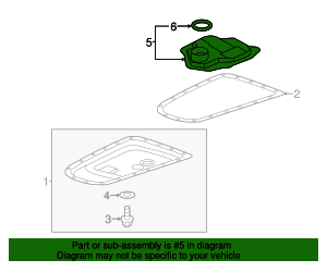 2020-2024 Mitsubishi Transmission Oil Filter 2824A028 | OEM Parts Online