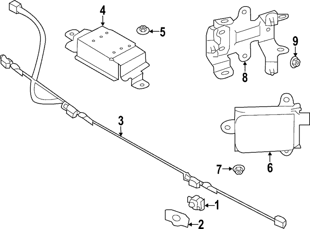 2022-2024 Subaru Control Module Nut 902380001 | Subaru Parts Store