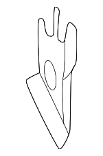 65652-R0000 - Floor Extension Reinforcement 2022-2025 Kia Carnival ...