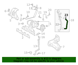 28238-2B720 - Engine Coolant Hose 2016-2021 Hyundai | AutoNation Parts