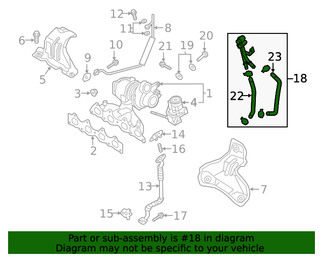 2016-2021 Hyundai Water Pipe 28235-2B720 | QuirkParts