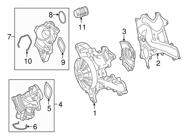 2762000315 - Thermostat Unit 2015-2023 Mercedes-Benz | AutoNationParts.com