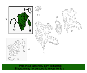 2762000315 - Thermostat Unit 2015-2023 Mercedes-Benz | AutoNationParts.com