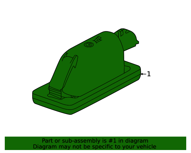 2019-2020 Nissan Altima License Lamp 26510-8990E | TascaParts.com