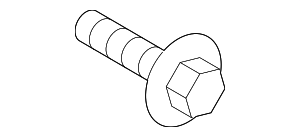 2011-2022 Nissan Bumper Cover Screw 63849-5V00A | TascaParts.com