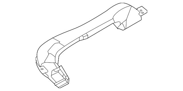 2021-2023 Nissan Rogue Front Duct 27870-6RF0A | TascaParts.com
