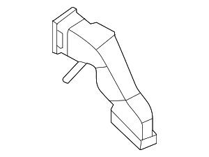 2021 Nissan Rogue Lower Duct 27830-6RF0A | TascaParts.com