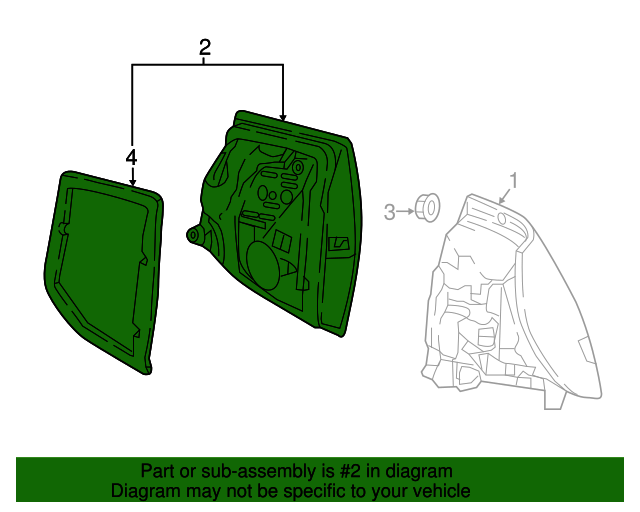 205-906-39-05 - Tail Light Assembly 2019-2023 Mercedes-Benz ...