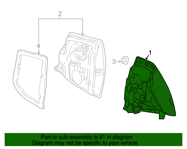 205-906-67-05 - Tail Lamp Assembly 2017-2018 Mercedes-Benz | Mercedes ...
