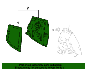 205-906-39-05 - Tail Light Assembly 2019-2023 Mercedes-Benz ...